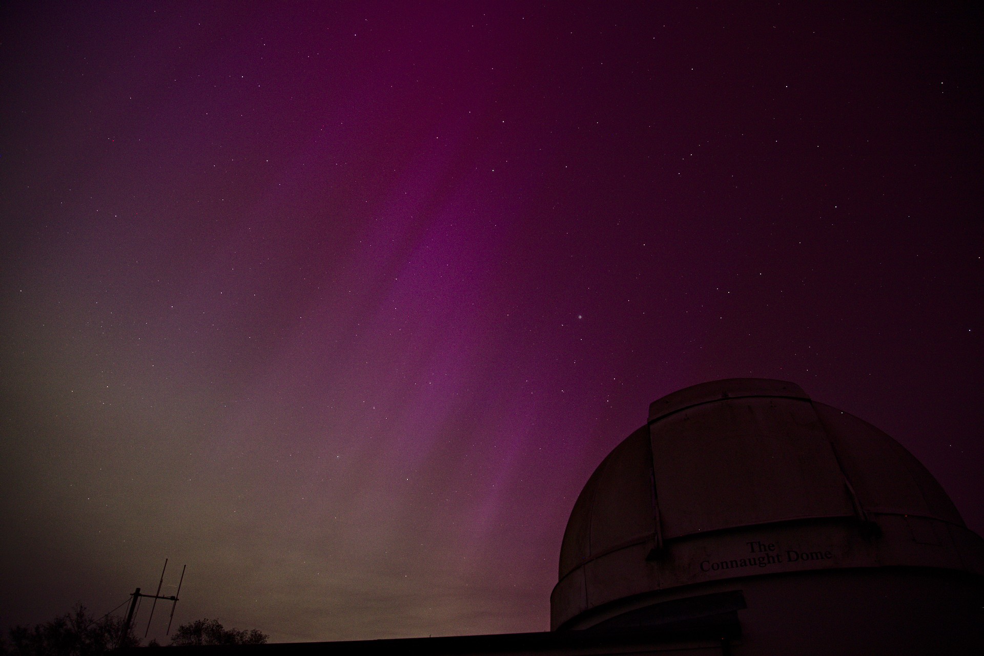 Aurora at the NLO | Norman Lockyer Observatory